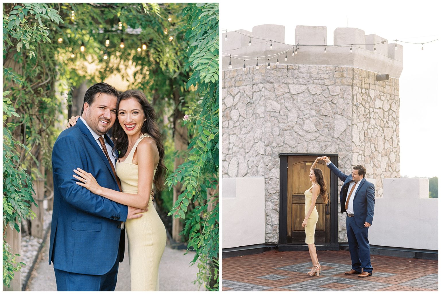 Jacenda + Kenny | Kentucky Castle Engagement Session - katelynv.com
